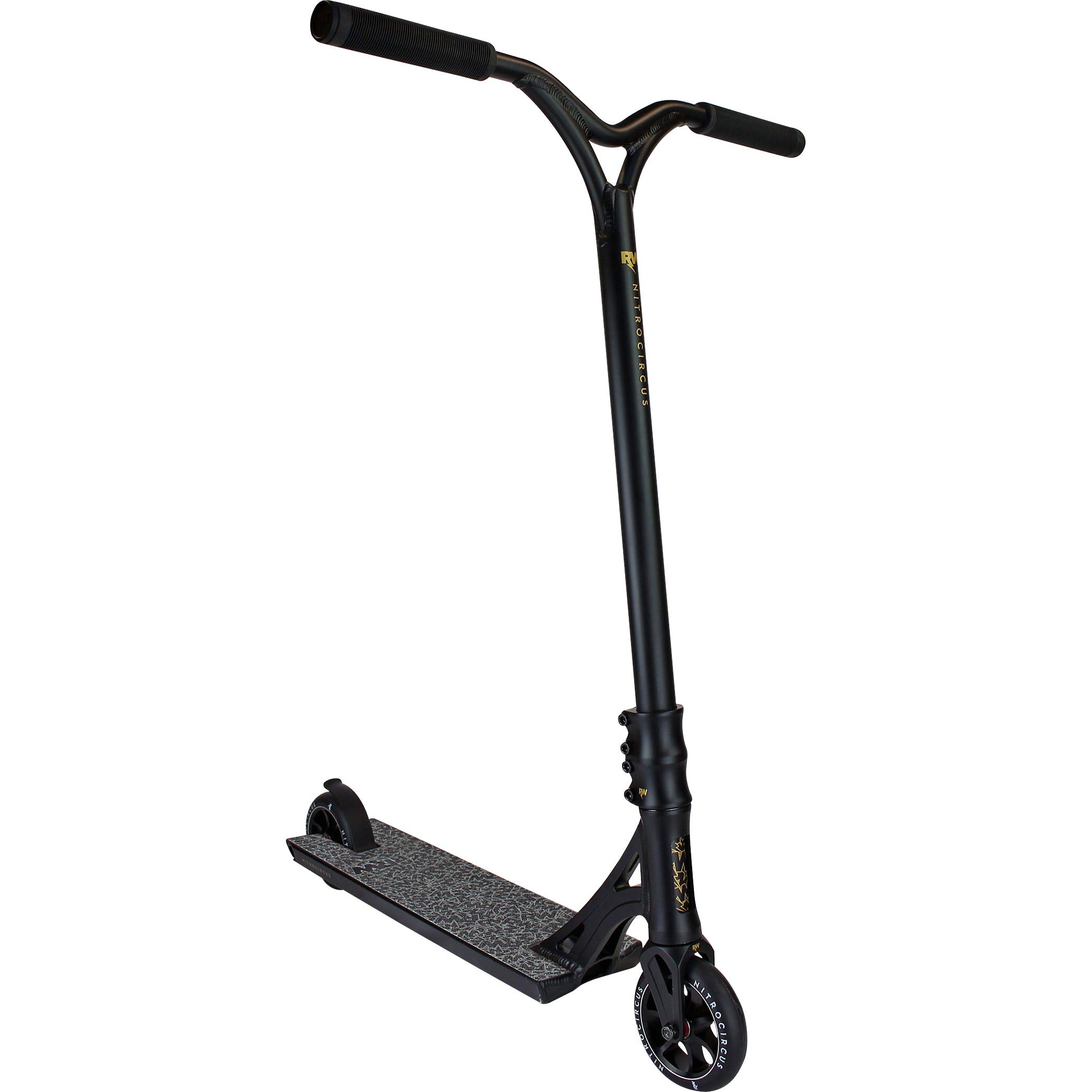 Nitro Circus Ryan Williams Signature Scooter 500 - Satin Black/Gloss Black/Satin Black 130x500