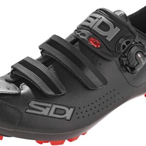 Sidi Men's Trace 2 Cycling Shoes, Black/Black, 12