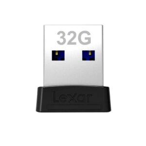 Lexar JUMPDRIVE S47 32GB USB 3.1 Black,LJDS47-32GABBK