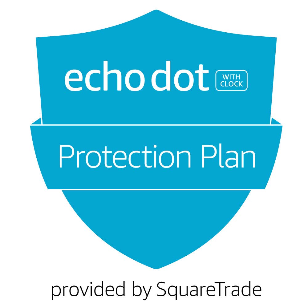 2-Year Accident Protection Plan for All New Echo Dot 4th Gen w/clock