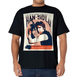 Star Wars Han Solo I'm In It For The Money Vintage T-Shirt