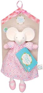 tikiri meiya the mouse flat toy with rubber head (pink)