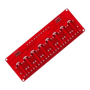 5V Relay Module with Optocoupler Isolation Support High and Low Level Trigger Relay Red Board (8 Channel 5V Relay)