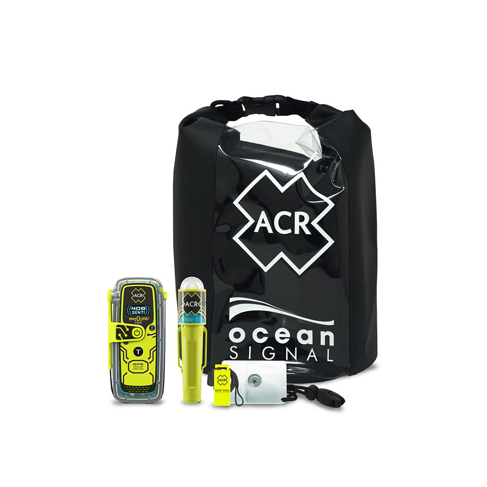 ACR ResQLink View GPS Personal Locator Beacon Survival Kit