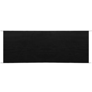 RecPro RV Slide Out Awning | RV Slide Topper | Slideout Awning | Fabric Only | 46" x 200" | Black