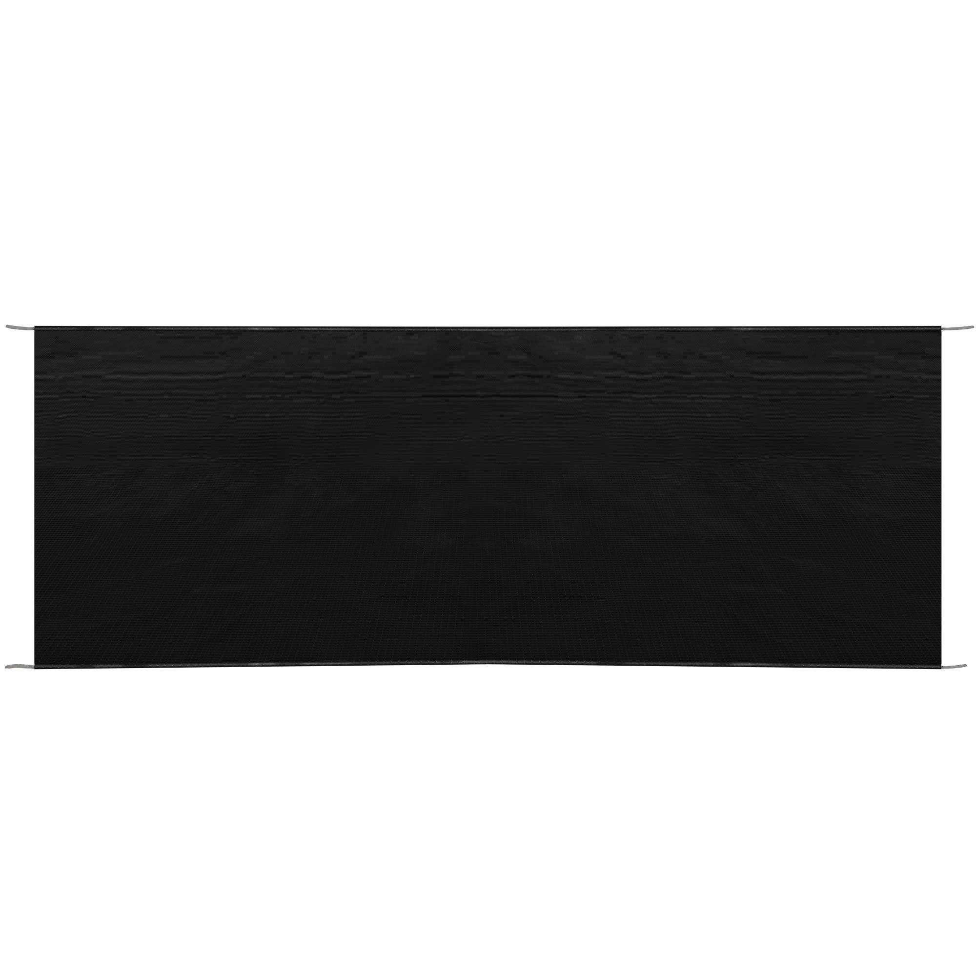 RecPro RV Slide Out Awning | RV Slide Topper | Slideout Awning | Fabric Only | 46" x 200" | Black