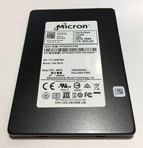 micron 512gb ssd 2.5" 6gb/s sata solid state drive model: mtfddak512tbn dp/n: cynjd