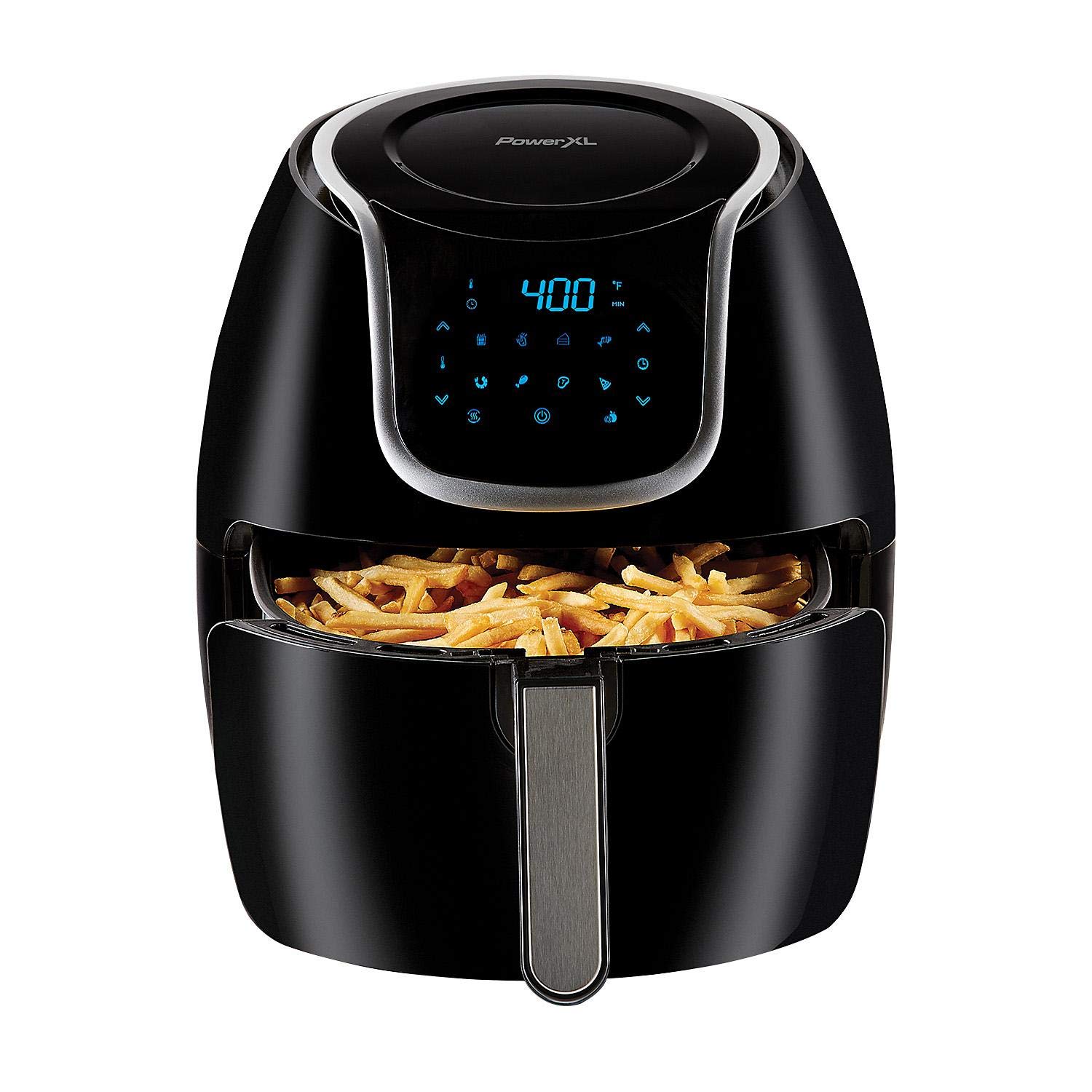 Power XL Vortex Air Fryer, Black 2 qt