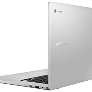 Samsung Chromebook 4 + Chrome OS 15.6" Full HD Intel Celeron Processor N4000​ 6GB RAM 64GB eMMC Gigabit wi-FI-XE350XBA-K03US,Silver