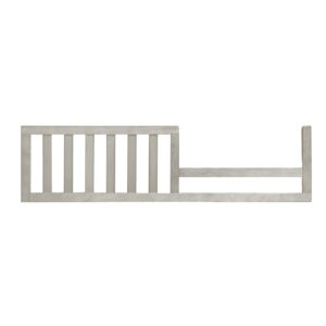 sorelle furniture toddler rails and full-size bed adult rails, sorelle wood bed rail & crib conversion kit, converts sorelle furniture crib to toddler bed and full-size bed, # 136 - stone gray