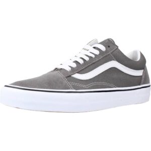 vans u old skool sneakers pewter/true white men