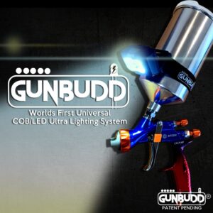 gunbudd universal automotive spray paint gun cob/led ultra lighting system