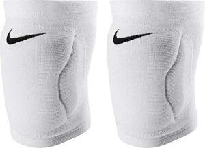 nike streak dri-fit volleyball knee pads (white, m/l)