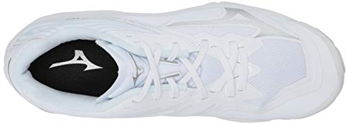 Mizuno Wave Lightning Z6 Womens Volleyball Shoe, White, 10