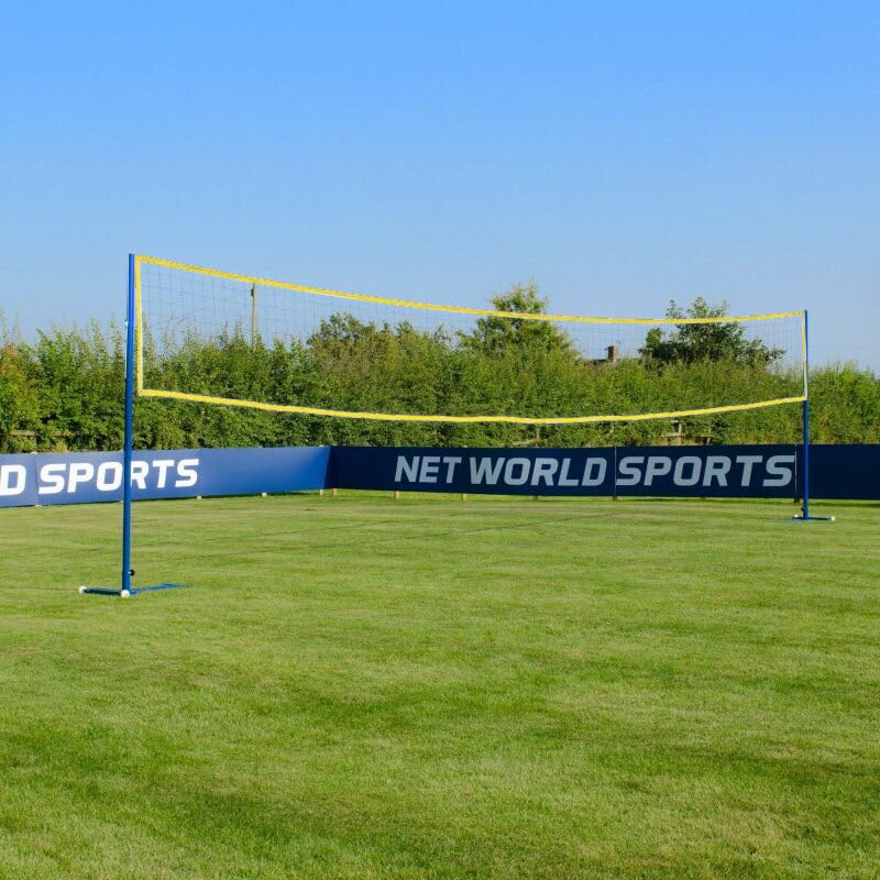 Net World Sports Competition Volleyball Nets | FIVB Regulation Volleyball Nets for Tournaments (28ft (Beach))