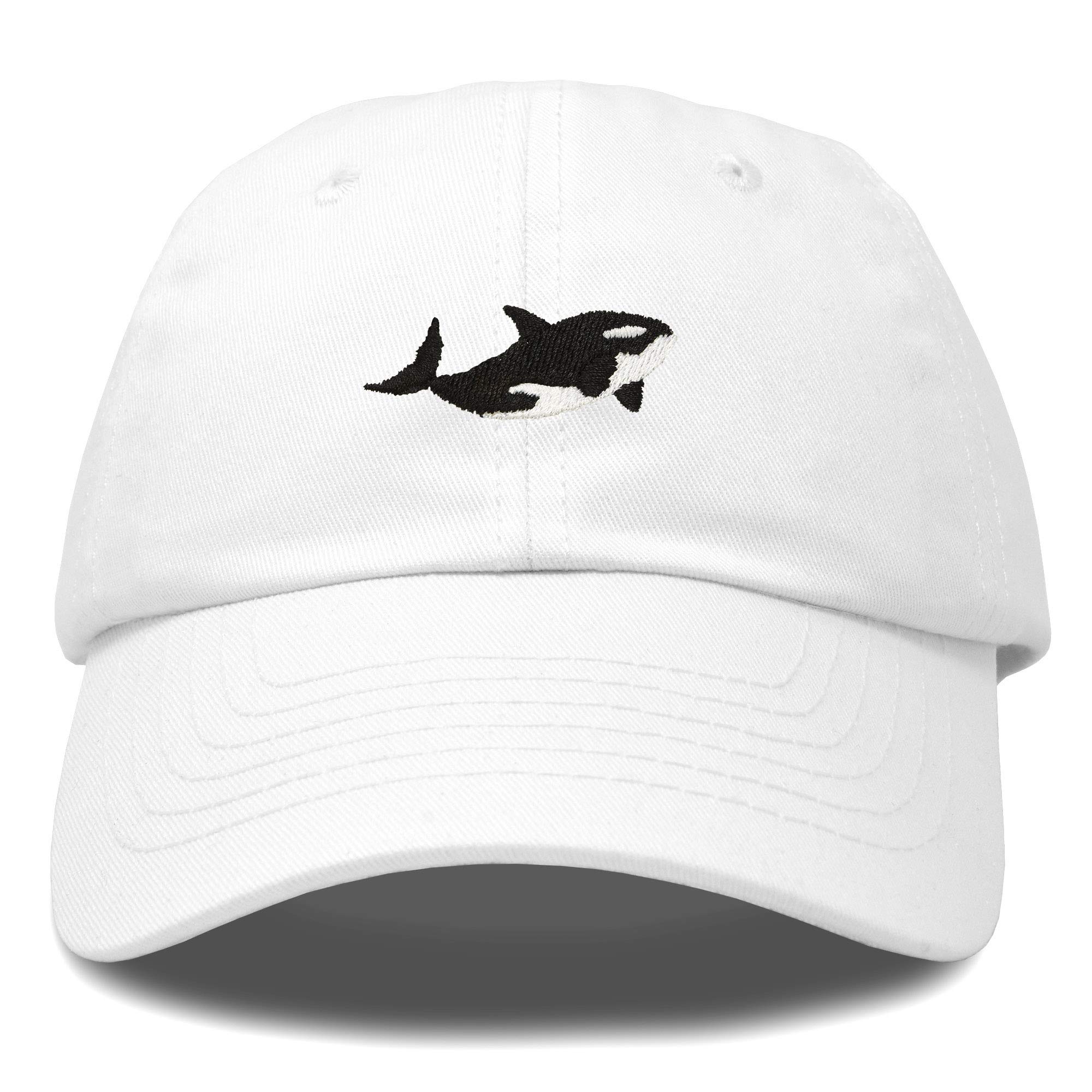 DALIX Killer Whale Hat Orca Marine Life Baseball Cap in White