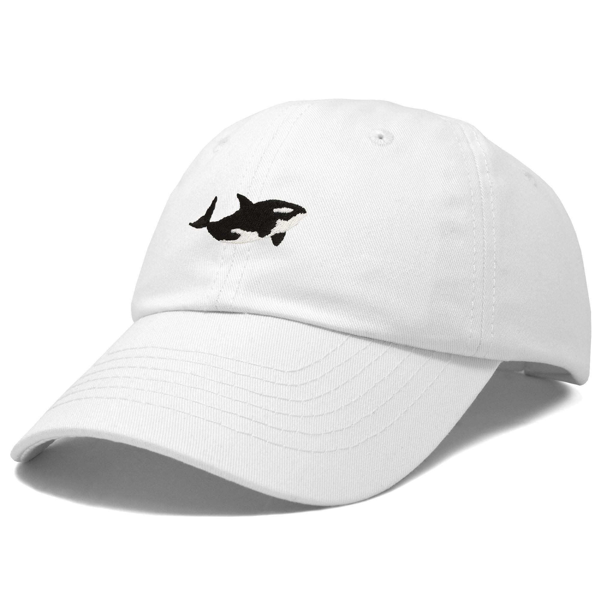 DALIX Killer Whale Hat Orca Marine Life Baseball Cap in White