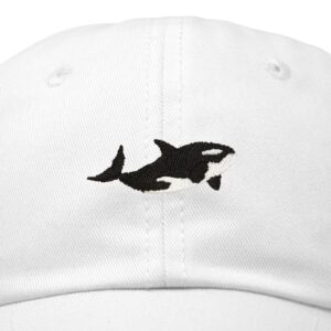 DALIX Killer Whale Hat Orca Marine Life Baseball Cap in White