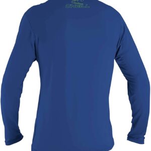 O'Neill Wetsuits Youth Basic Skins UPF 50+ Long Sleeve Sun Shirt, Pacific, 14