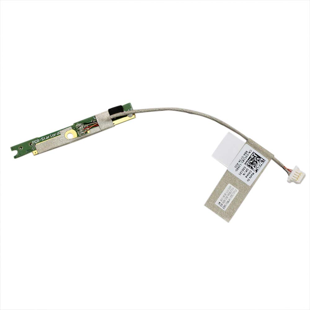 GinTai Power Button Board with Cable for Dell Ins-piron 13(5368 5378 7368 7378 7375 5379) 3G1X1 03G1X 450.07R0A.0012 450.07R0A.0021 P69G /for Latitude 3390 2-in-1