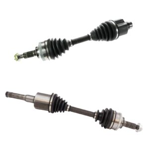 trq front cv c/v axle shaft assembly kit new left & right pair 2 piece set for 2009-2012 ford escape / 2009-2011 mazda tribute / 2009-2011 mercury mariner/models with automatic transmission only