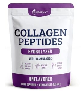 collagen peptides for women & men. best collagen powder unflavored, hydrolyzed, quick dissolve, bovine, grass fed, for weight loss, hair growth, skin, joints, nails. colágeno en polvo para mujer