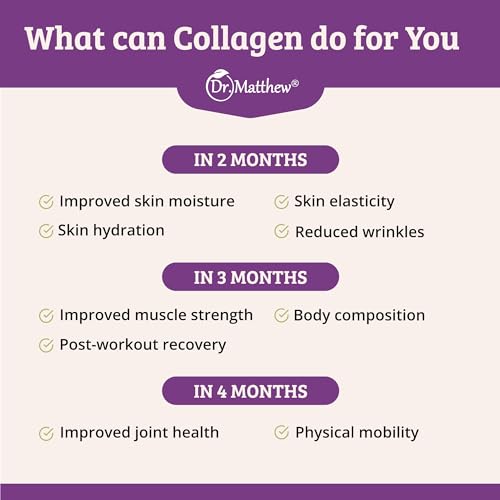 Collagen Peptides for Women & Men. Best Collagen Powder Unflavored, Hydrolyzed, Quick Dissolve, Bovine, Grass Fed, for Weight Loss, Hair Growth, Skin, Joints, Nails. Colágeno En Polvo Para Mujer