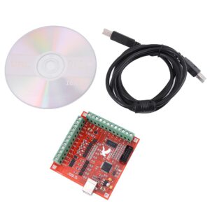 diy cnc controller card, usb 4-axis linkage mach3 stepper motor motion control card, 100khz motion controller card board for cnc engraving