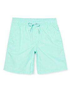 amazon essentials men's drawstring walk short (available in plus size), aqua green, medium