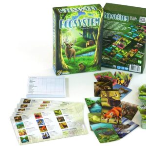 Ecosystem - A Family Card Game about Animals, their Habitats, and Biodiversity - Card Game for Kids 10+ and Adults - Family Games - Kids Board Games for Environmental Science Class - Fun Board Games