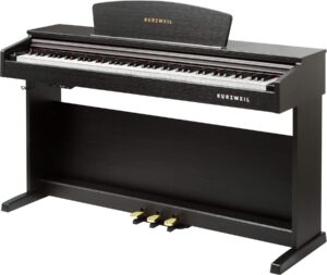 kurzweil m90 digital piano rosewood finish