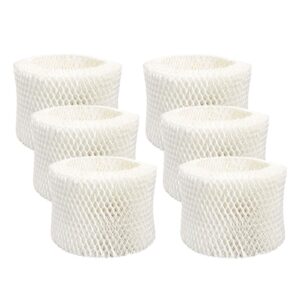 lemige 6 pack hac-504 humidifier filters for honeywell humidifier hac-504, hac-504aw, hac504v1, hcm350, hcm-350w, hcm-300t, hcm-315t, hcm-600, hcm-710, replacement filter a,