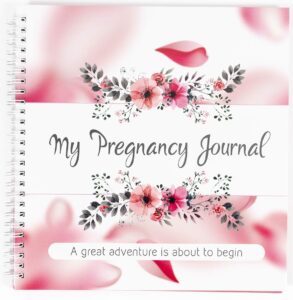 unconditional rosie pregnancy journal & baby memory book with stickers - planner for first time moms - 2022