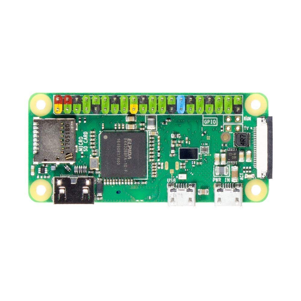 3 in 1 Raspberry Pi Zero Adapter Kit: Color Coded GPIO Header, Mini-HDMI to HDMI, Micro USB to USB