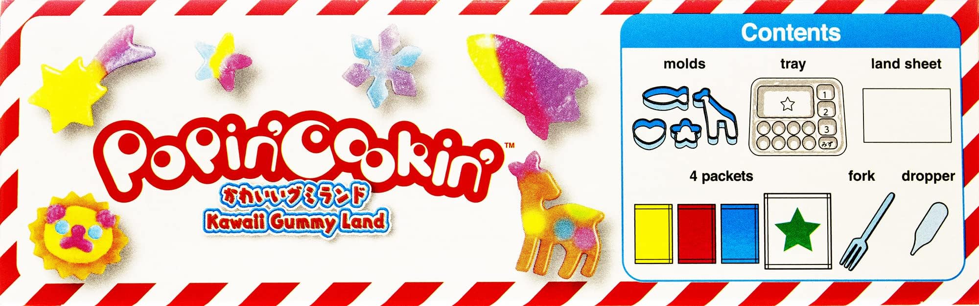 Kracie Popin' Cookin' DIY Gummy Land Candy Kit