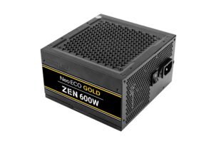 antec neoeco gold zen series ne600g zen 600w atx12v 2.4 80 plus gold certified non-modular active pfc power supply