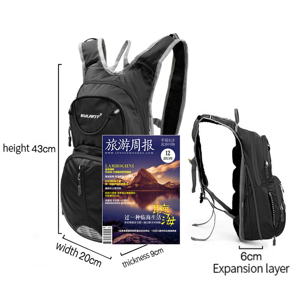 EULANT Small Lightweight Backpack for Cycling/Walking/Running/Hiking/Skiing/Short Trip/Camping…