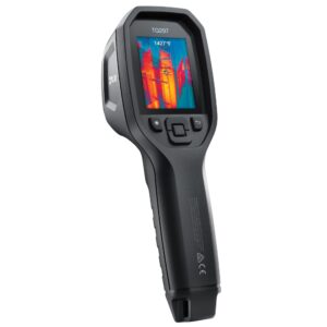 flir tg297 thermal imaging camera with bullseye laser: industrial infrared camera for high-temp applications