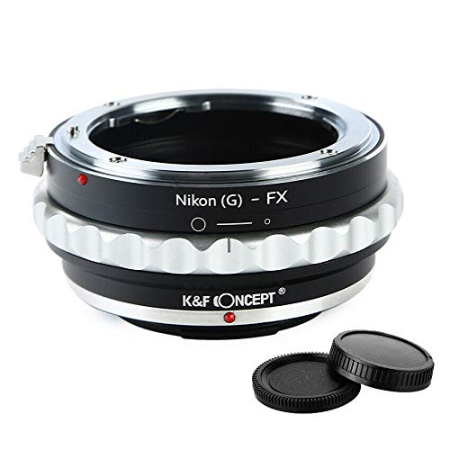 K&F Concept Lens Adapter Ring for Nikon G to Fuji X Fujifilm X FX Mount X-A1 X-A10 X-A20 X-A2 X-A3 X-A5 X-M1 X-E1 X-E2 X-E2S X-E3 X-T1 X-T2 X-T3 X-T10 X-T20 X-T30 X-T100 X-Pro1 X-Pro2 X-H1