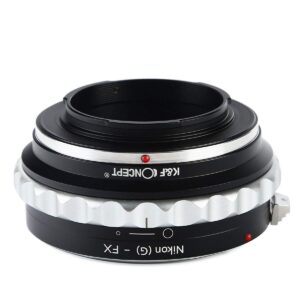 K&F Concept Lens Adapter Ring for Nikon G to Fuji X Fujifilm X FX Mount X-A1 X-A10 X-A20 X-A2 X-A3 X-A5 X-M1 X-E1 X-E2 X-E2S X-E3 X-T1 X-T2 X-T3 X-T10 X-T20 X-T30 X-T100 X-Pro1 X-Pro2 X-H1