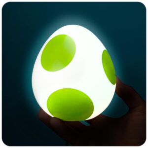 paladone yoshi egg light 5 in x 4 in - officially licensed super mario bros nintendo decor