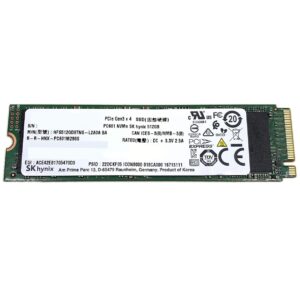 sk hynix ssd 512gb m.2 2280 pcie gen3 x4 pc601 hfs512gd9tng for laptop desktop ultrabook