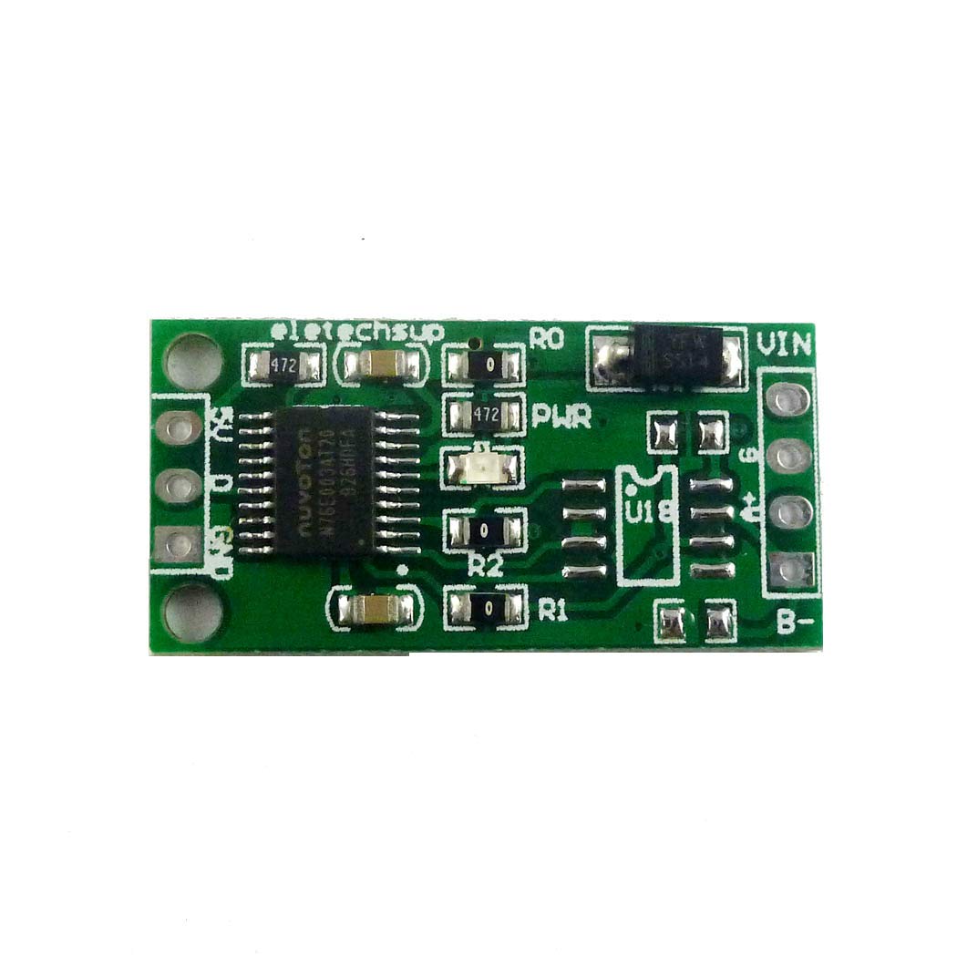 DS18B20 Modbus Rtu RS485 RS232 TTL Temperature Sensor Board Remote Acquisition Monitor Digital Thermometer Module (5V TTL232 NO)