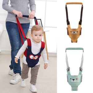 Mekysd Toddler Walking Assistant Fashion Harness Safety Toddler Belt Walking Wing Infant Kid Safe Guard Style Belt (Green, 6-24 Months)