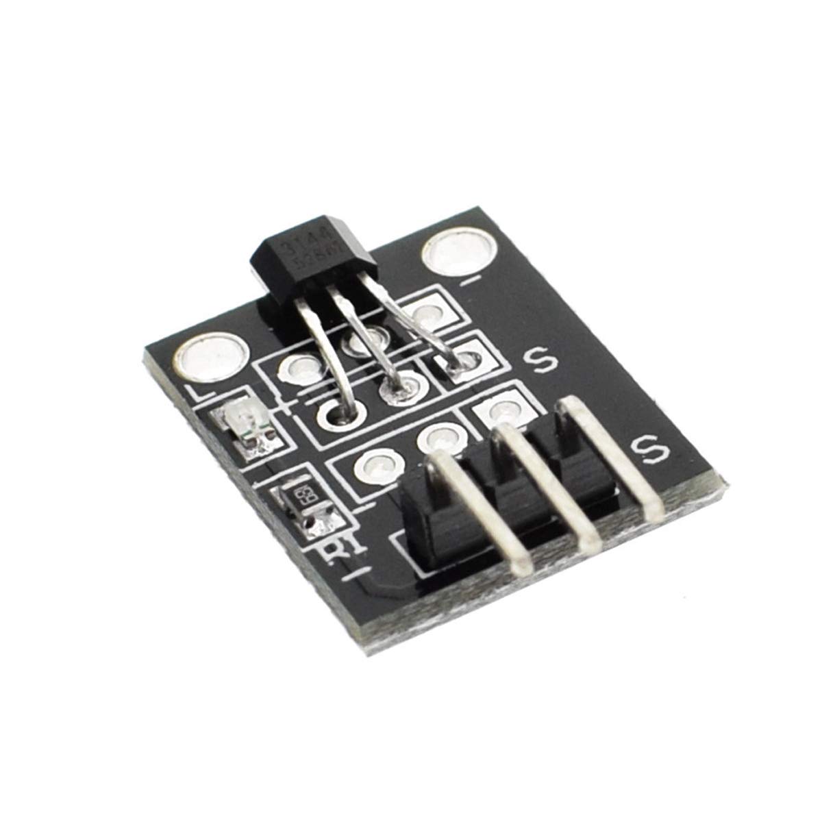 DAOKI 10PCS KY-003 Hall Effect Magnetic Sensor Module 3144 for Arduino PIC AVR Smart Car