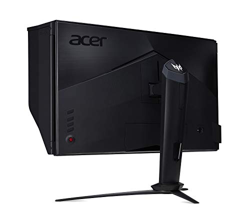 Acer Predator XB273K Sbmiprzx 27" UHD (3840 x 2160) IPS NVIDIA G-SYNC Monitor, VESA Certified DisplayHDR 400, Quantum Dot, 144Hz, 4ms, DCI-P3, Delta E<2 (1 x Display Port & 1 x HDMI Port),Black