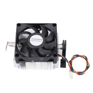 12V CPU Cooling Fan, Extruded Aluminum Heatsink CPU Cooler Hydraulic Bearing 2200RPM High Speed 7015 Silent Fan for AMD