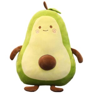 ehotong avocado plush food pillow cute funny fruit throw pillows stuffed toy, 25.6"