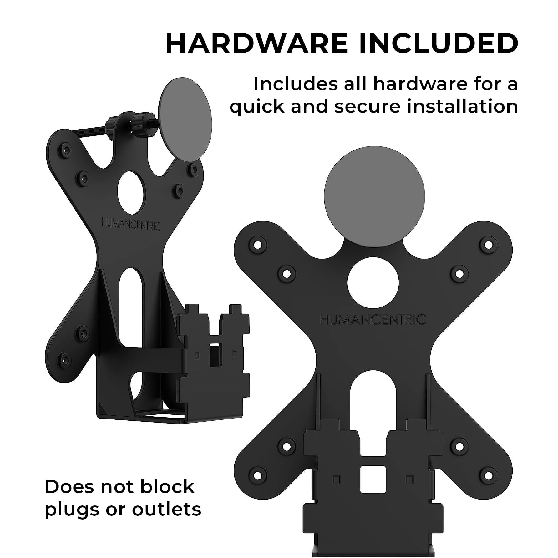 HumanCentric VESA Mount Adapter Compatible with Dell Monitors SE2416HX, SE2717HX, SE2717HR, SE2717H, S2216M, S2216H, SE2716H, SE2216H, SE2417HG, SE2416H, S2216H