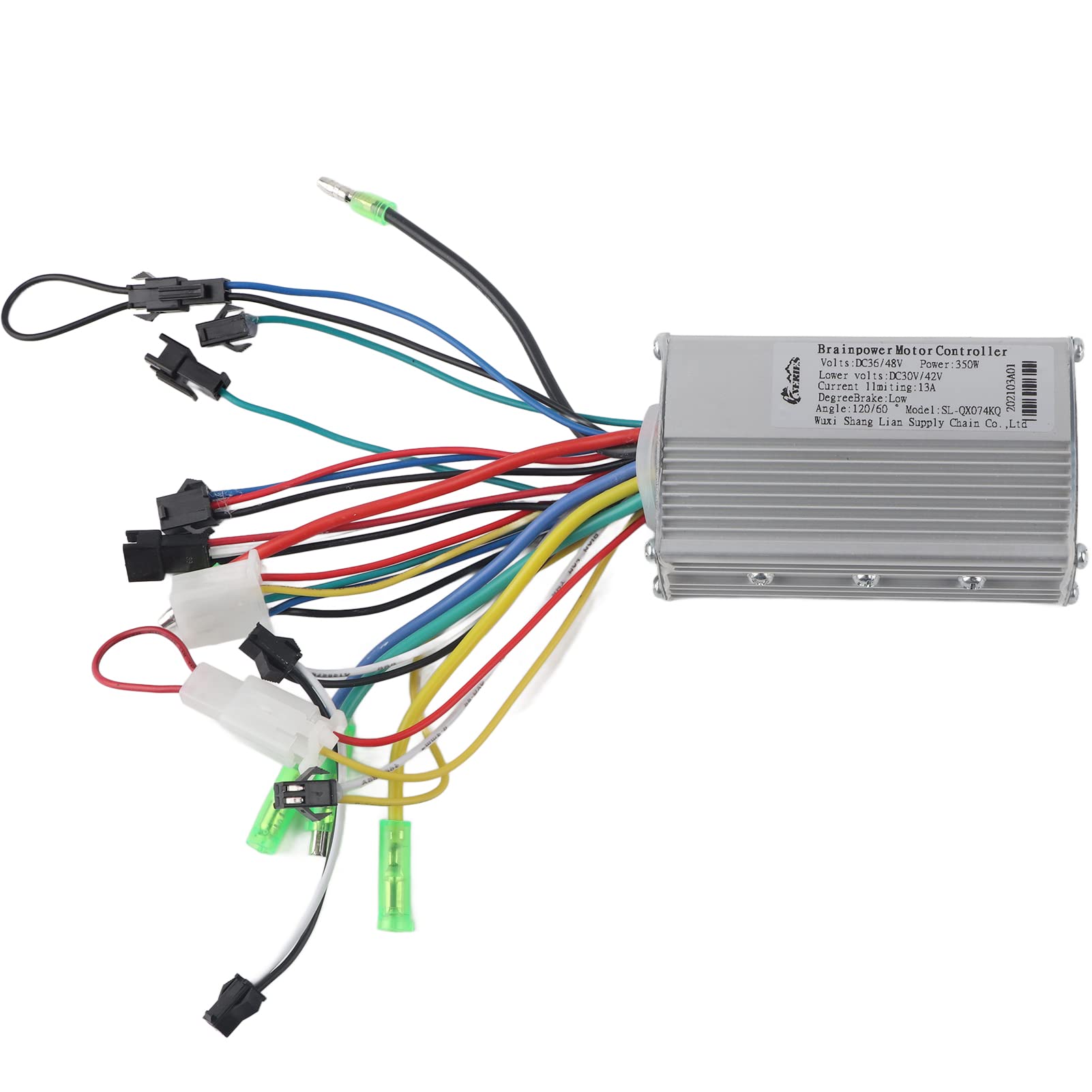 EBike Speed Controller,36V/48V 350W Electric Motor Controller Brushless Motor Speed Controller for Electric Bicycle Scooter brushless Controller